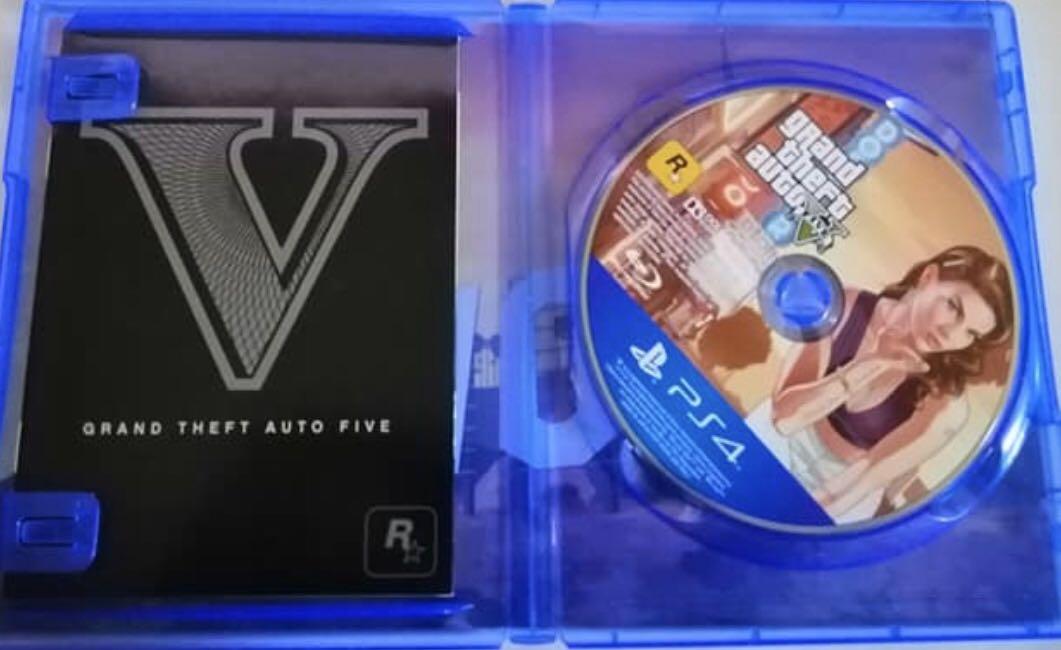 Gand Theft Auto V with MAP, Video Gaming, Video Games, PlayStation on ...