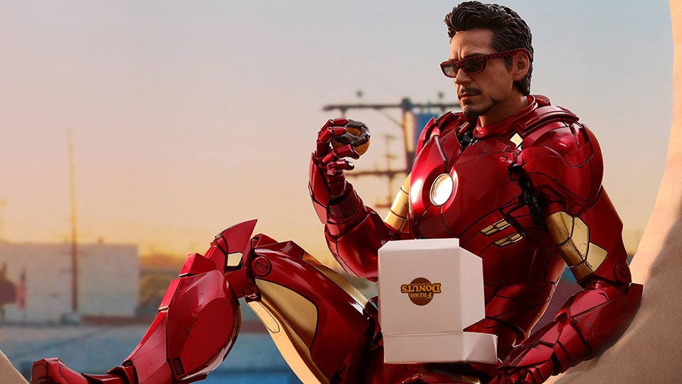 Hot toys Iron man donut with box, Hobbies & Toys, Toys & Games on Carousell