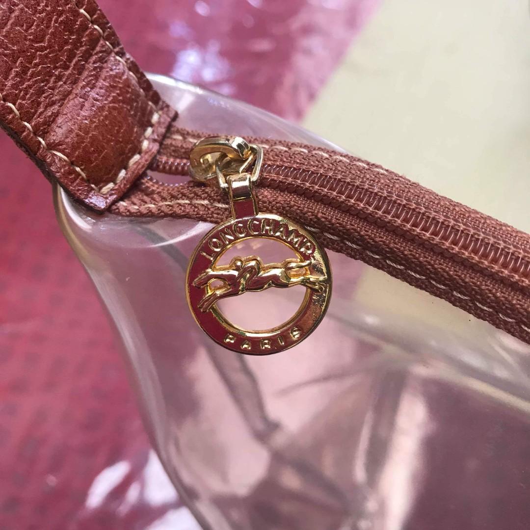 Longchamp Darshan Transparent, Luxury, Bags & Wallets on Carousell