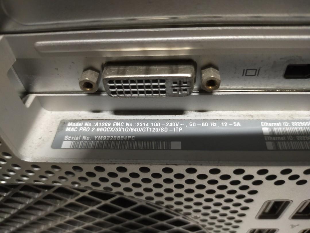 Mac pro A1289 emc 2314, Computers & Tech, Desktops on Carousell