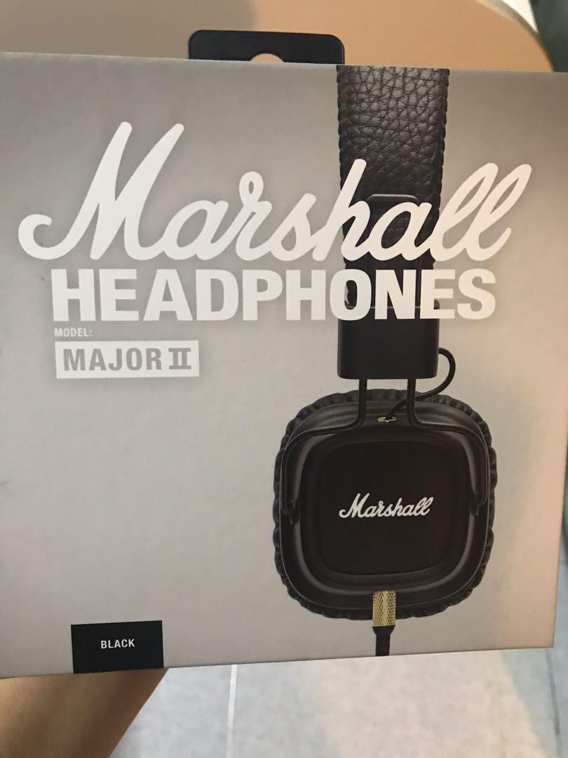 Marshall Major II Headphones, Audio, Headphones & Headsets on Carousell