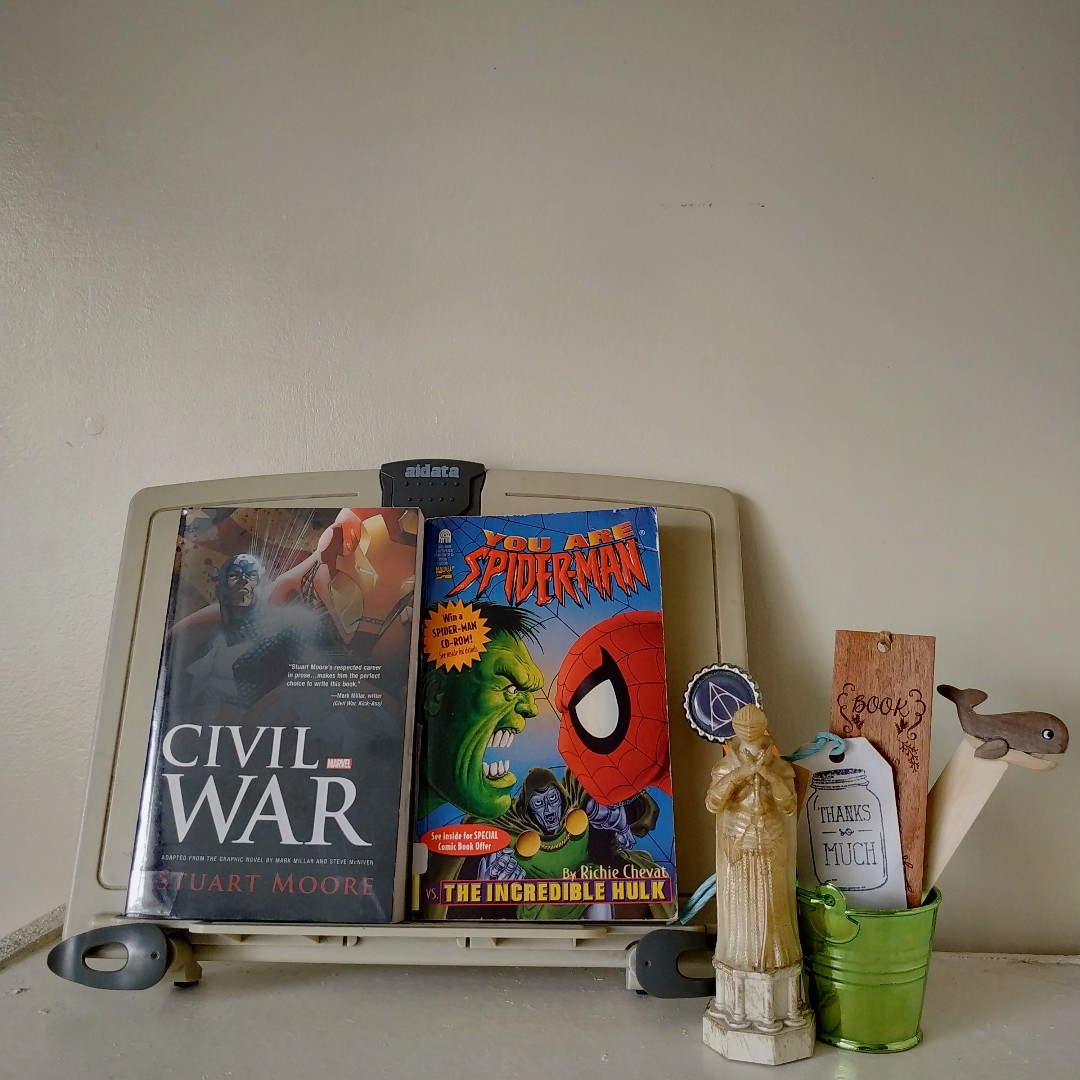 Marvel’s Civil War by Stuart Moore + You Are Spider-Man vs. The ...