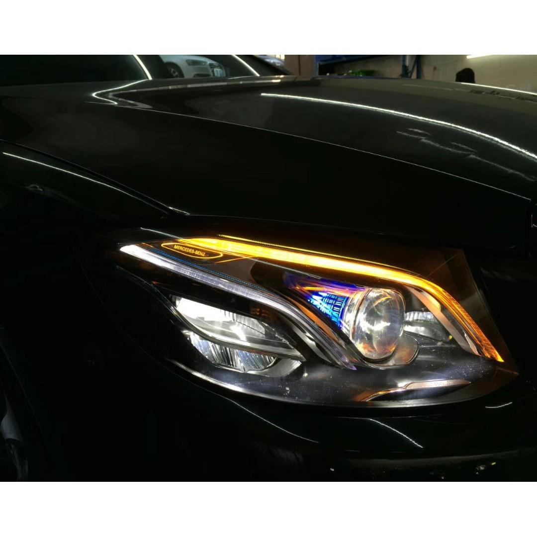 Mercedes Benz W213 Original ILS LED headlamps upgrading or Facelifted ...