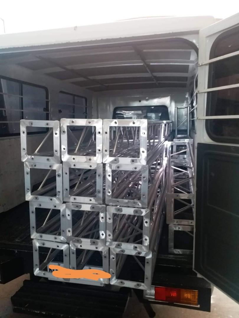 Mini trusses aluminum for exhibit 19cm x 19cm 1M 3M, Furniture & Home ...