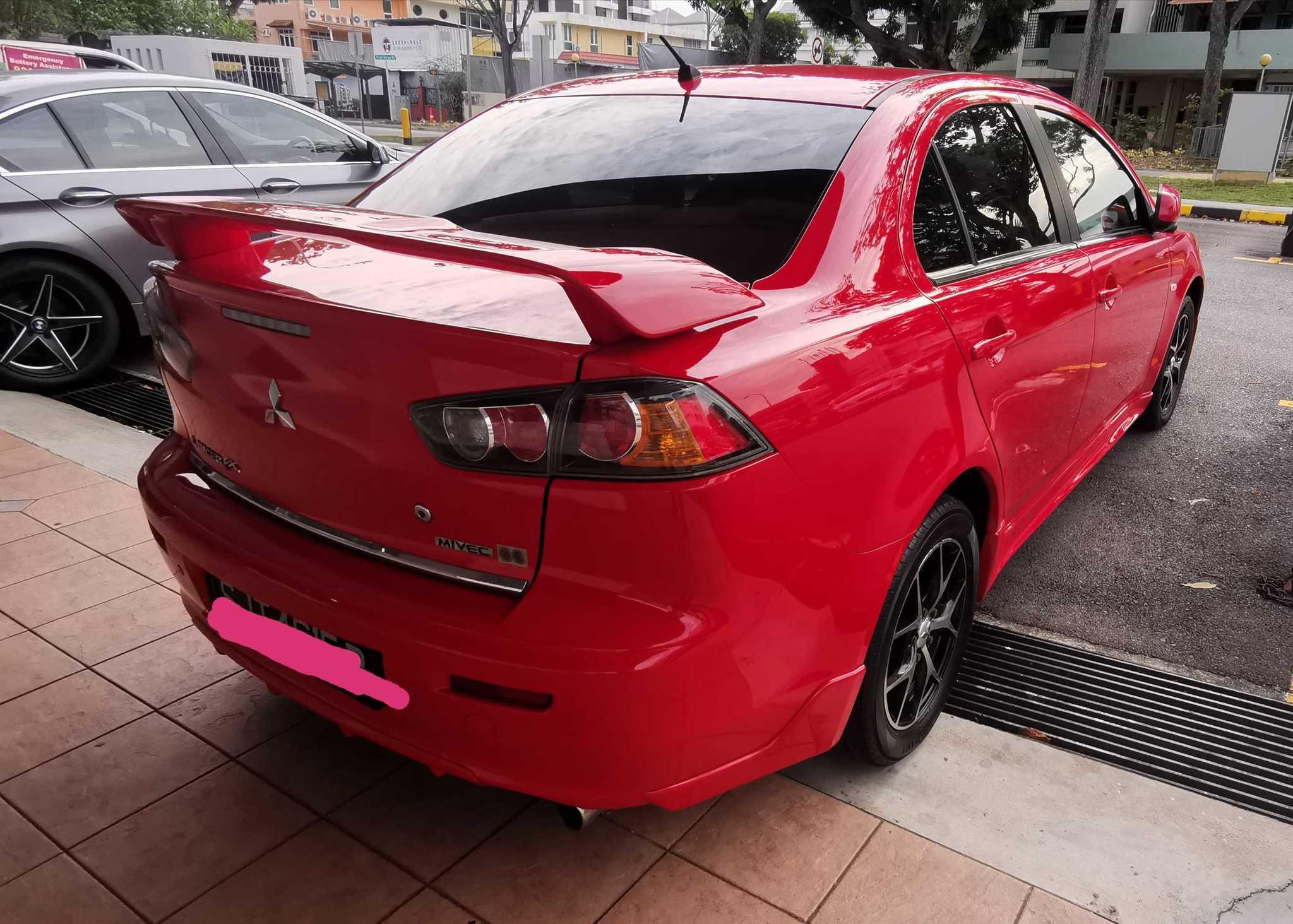 MITSUBISHI LANCER 1.5 MIVEC SPORTS AT ABS D, Cars, Used Cars on Carousell