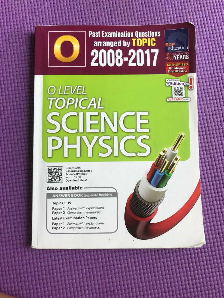 O Level Science Physics, Hobbies & Toys, Books & Magazines, Assessment ...