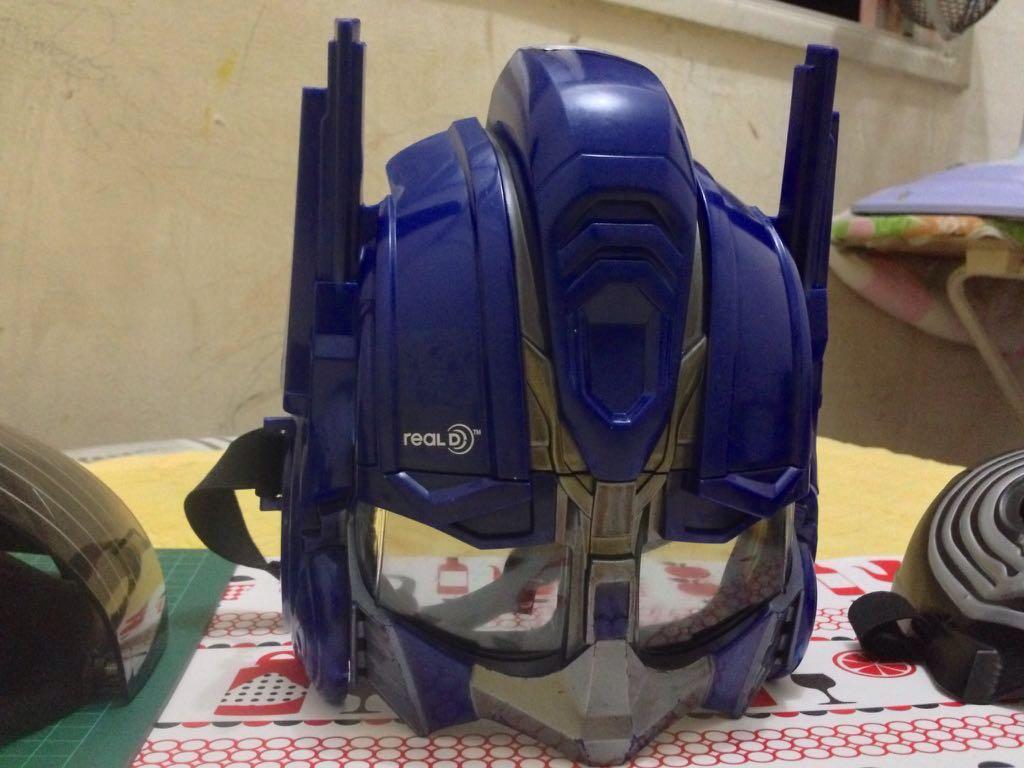 Transformers Optimus Prime 3D Cinema Mask, Hobbies & Toys, Collectibles ...