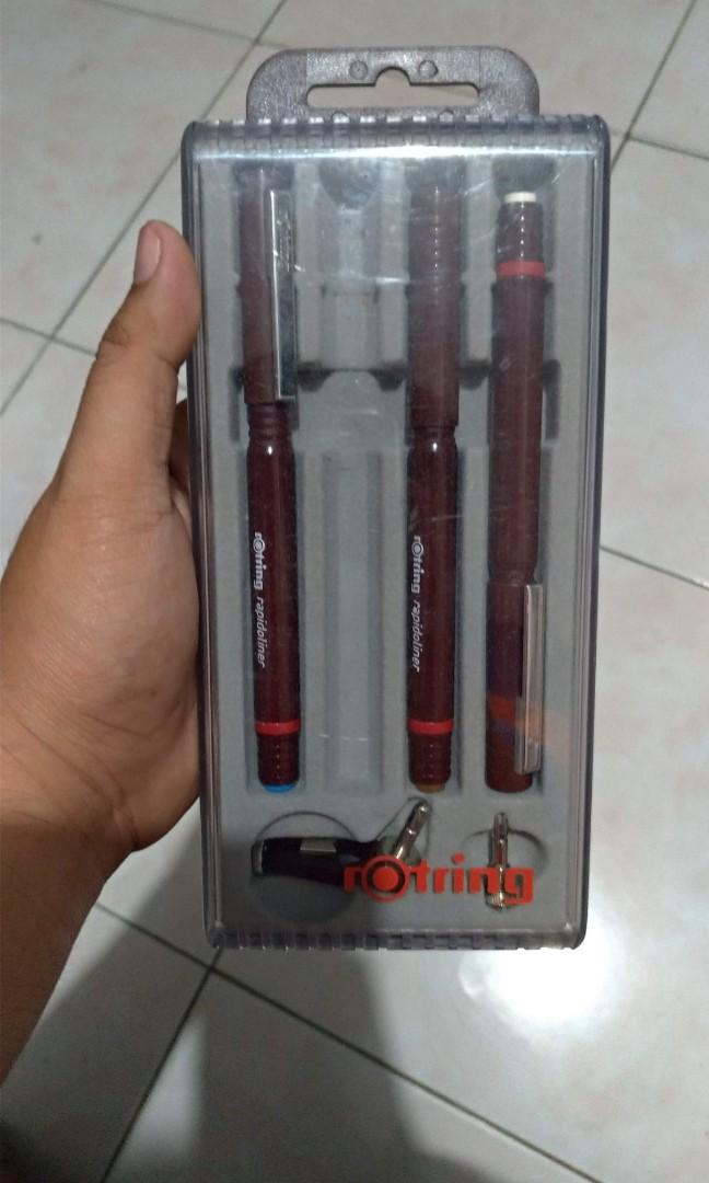 Rotring Architectural Lettering Set, Hobbies & Toys, Stationary & Craft ...