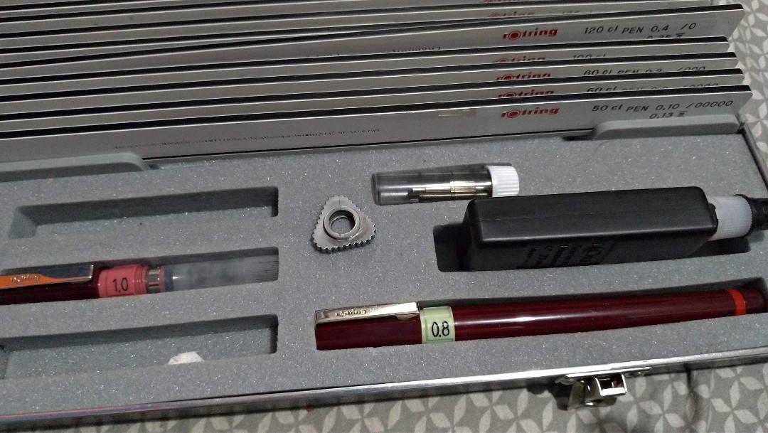 Rotring Architectural Lettering Set, Hobbies & Toys, Stationary & Craft ...