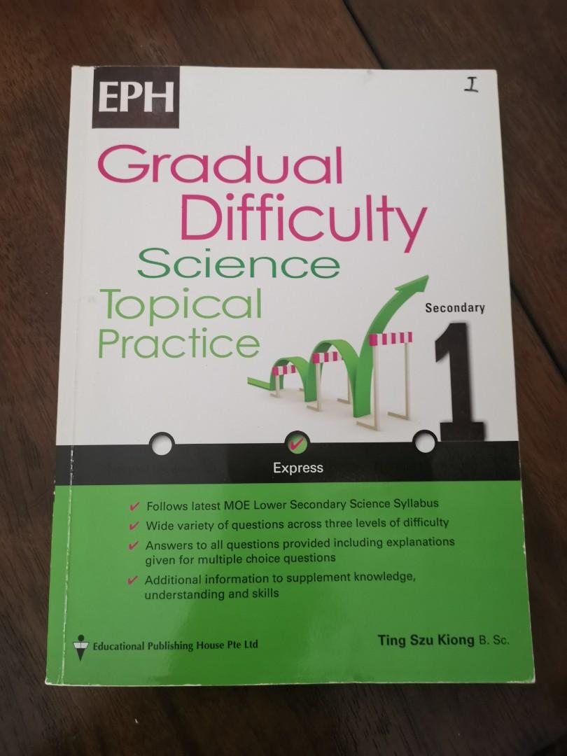 Sec 1 Express Gradually Difficulty Science Topical Practice, Hobbies ...