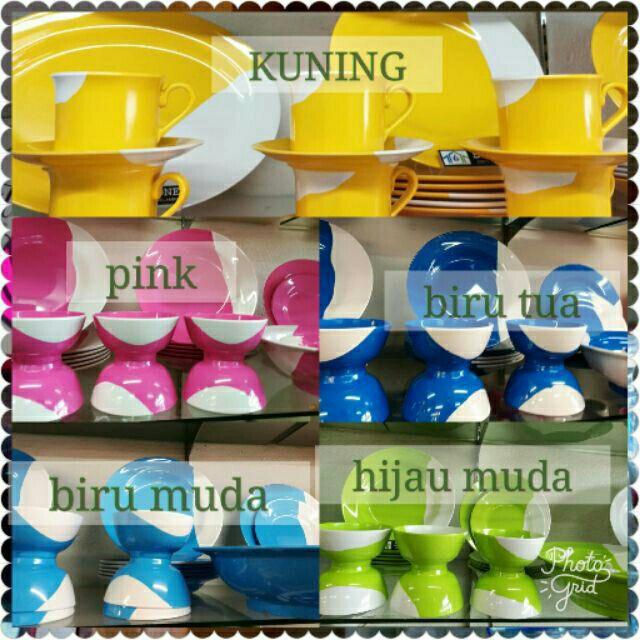 Set pinggan kenduri melamin 2 tone 51pcs, Furniture & Home Living ...