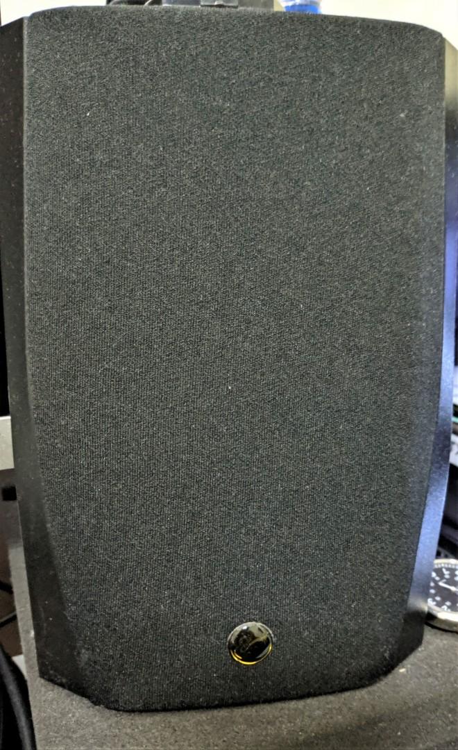 Swans D1010-IV Powered 2.0 Bookshelf Speakers / Hivi Swanspeakers D1010 ...