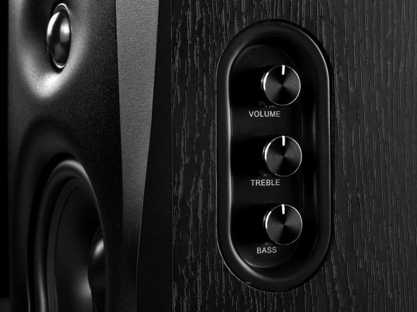 Swans D1010-IV Powered 2.0 Bookshelf Speakers / Hivi Swanspeakers D1010 ...