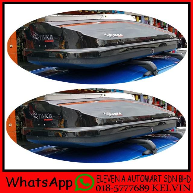Taka Roofbox MD-450D Slim Glossy Roof box With Roof Rack, Auto ...