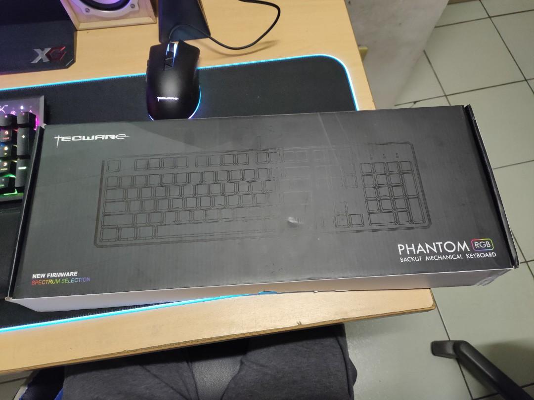 TECWARE PHANTOM FULL RGB MECHANICAL KEYBOARD (OUTEMU BLUE SWITCH ...