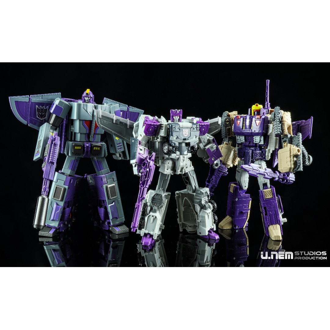 Transformers Decepticon Triple Changers (Astrotrain, Blitzwing & Octane ...