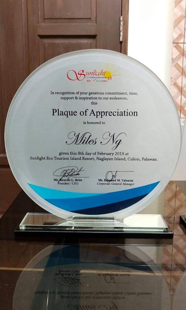 We do Rush Glass plaque Acrylic plaque Trophies, Hobbies & Toys ...