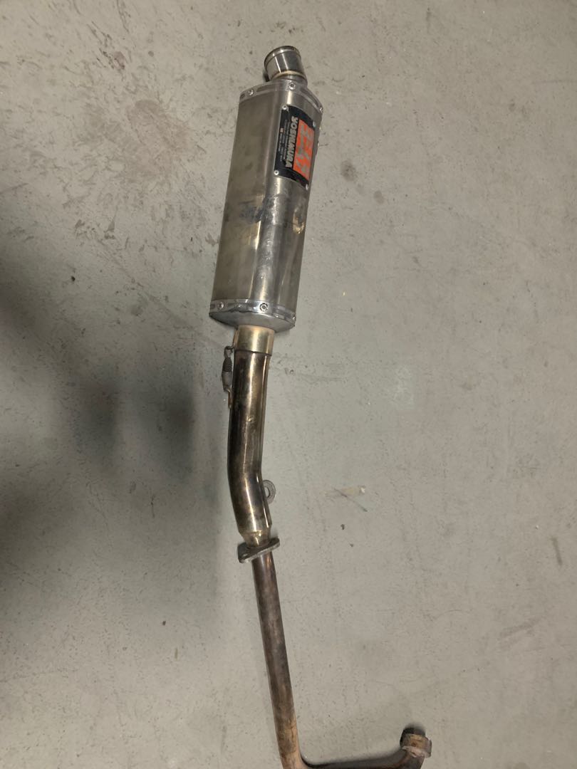 Yoshimura tri-oval gen 1, Motorcycles, Motorcycle Accessories on Carousell