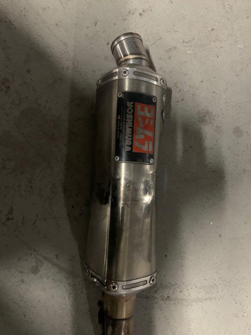 Yoshimura tri-oval gen 1, Motorcycles, Motorcycle Accessories on Carousell