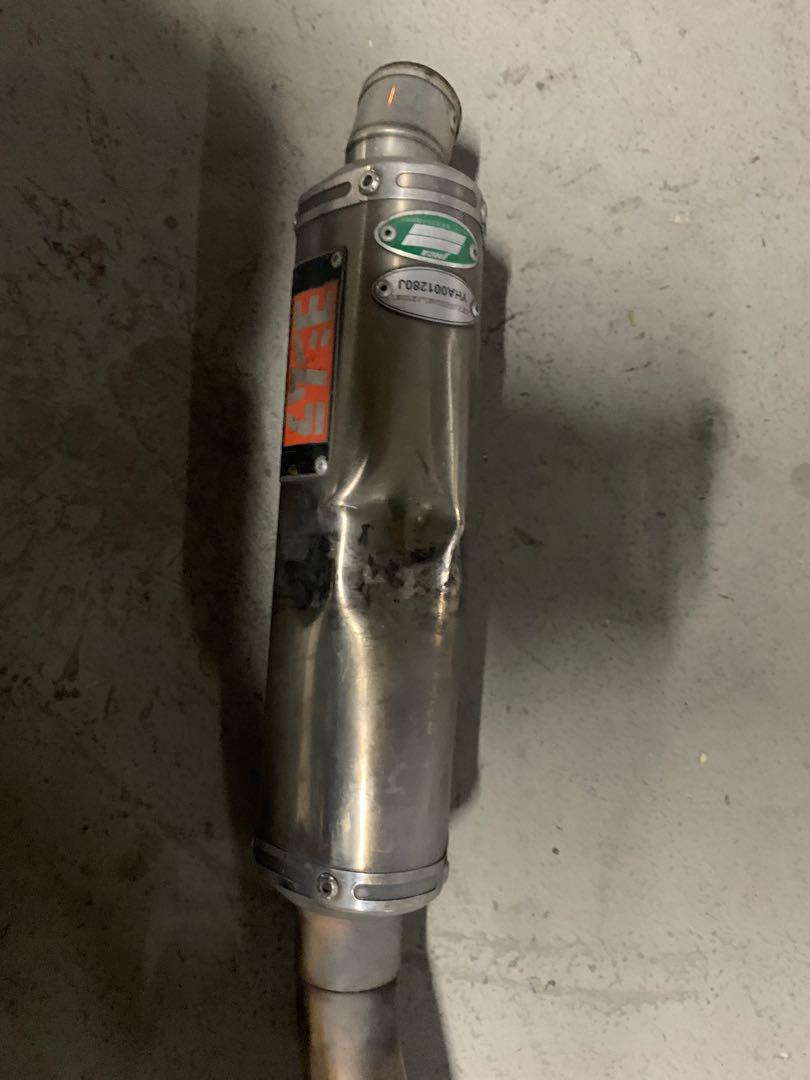 Yoshimura tri-oval gen 1, Motorcycles, Motorcycle Accessories on Carousell