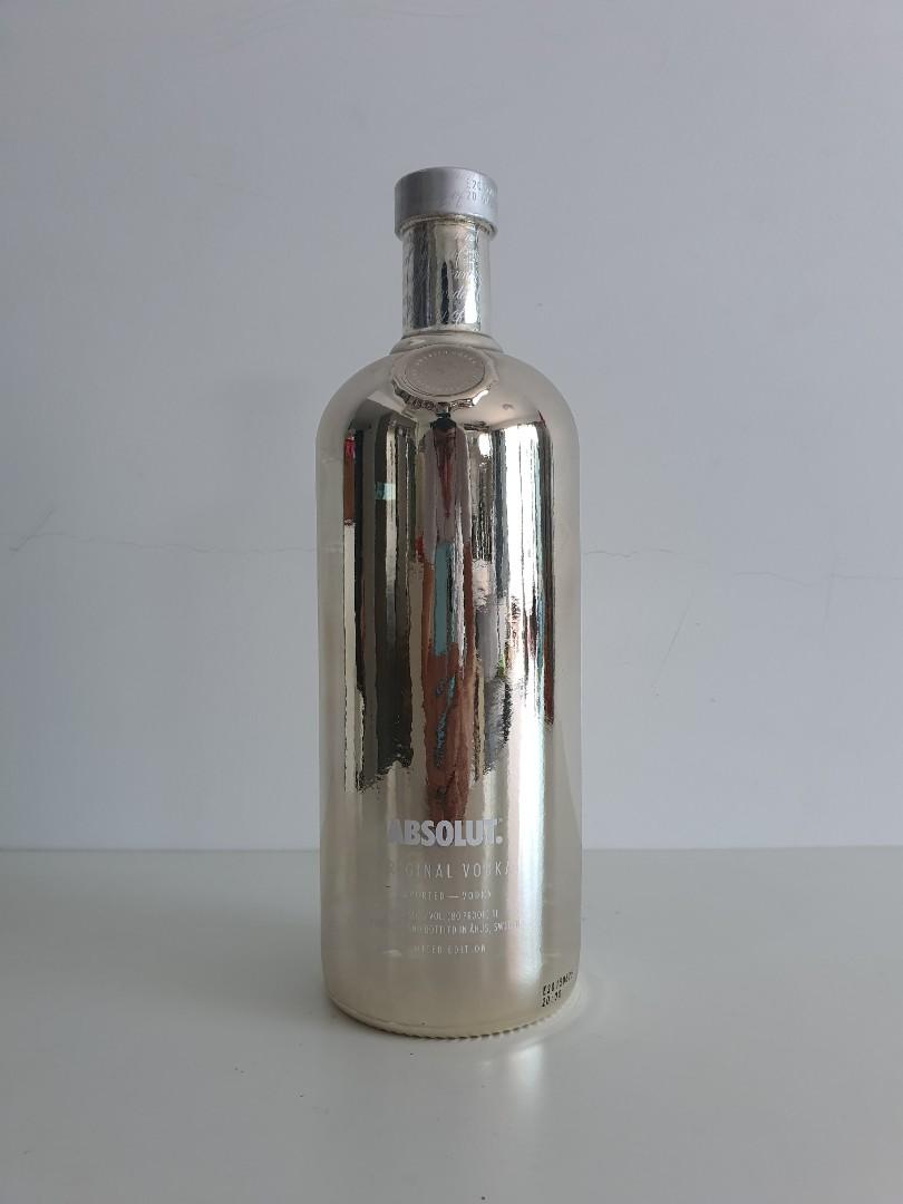 Absolut Vodka Limited Electrik. The metallic range Silver, Food ...