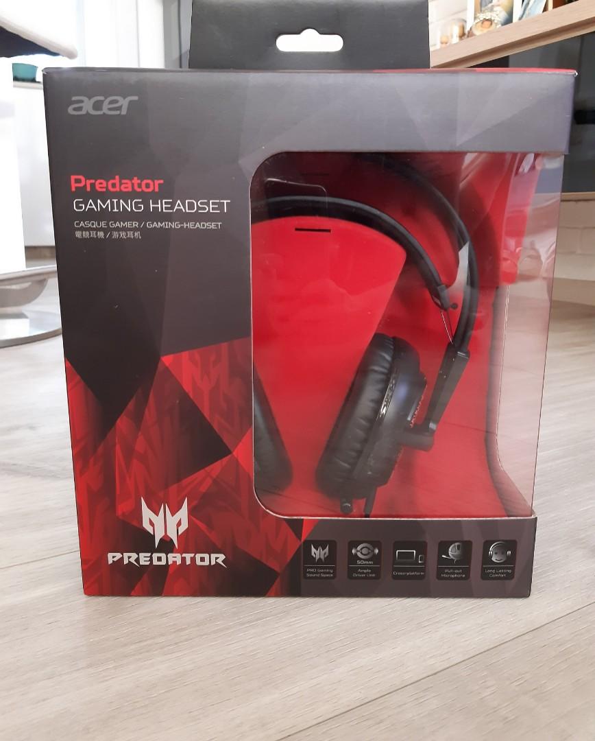 Acer Predator Gaming Headset, Audio, Headphones & Headsets on Carousell