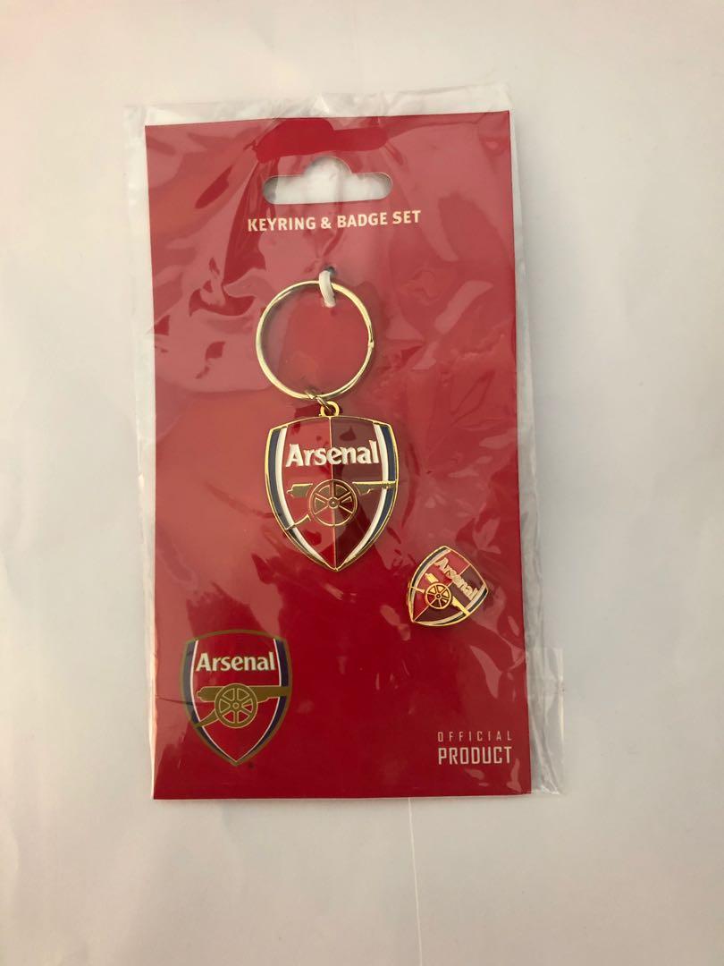 Arsenal Keychain and Pin (Official Merchandise), Everything Else on ...