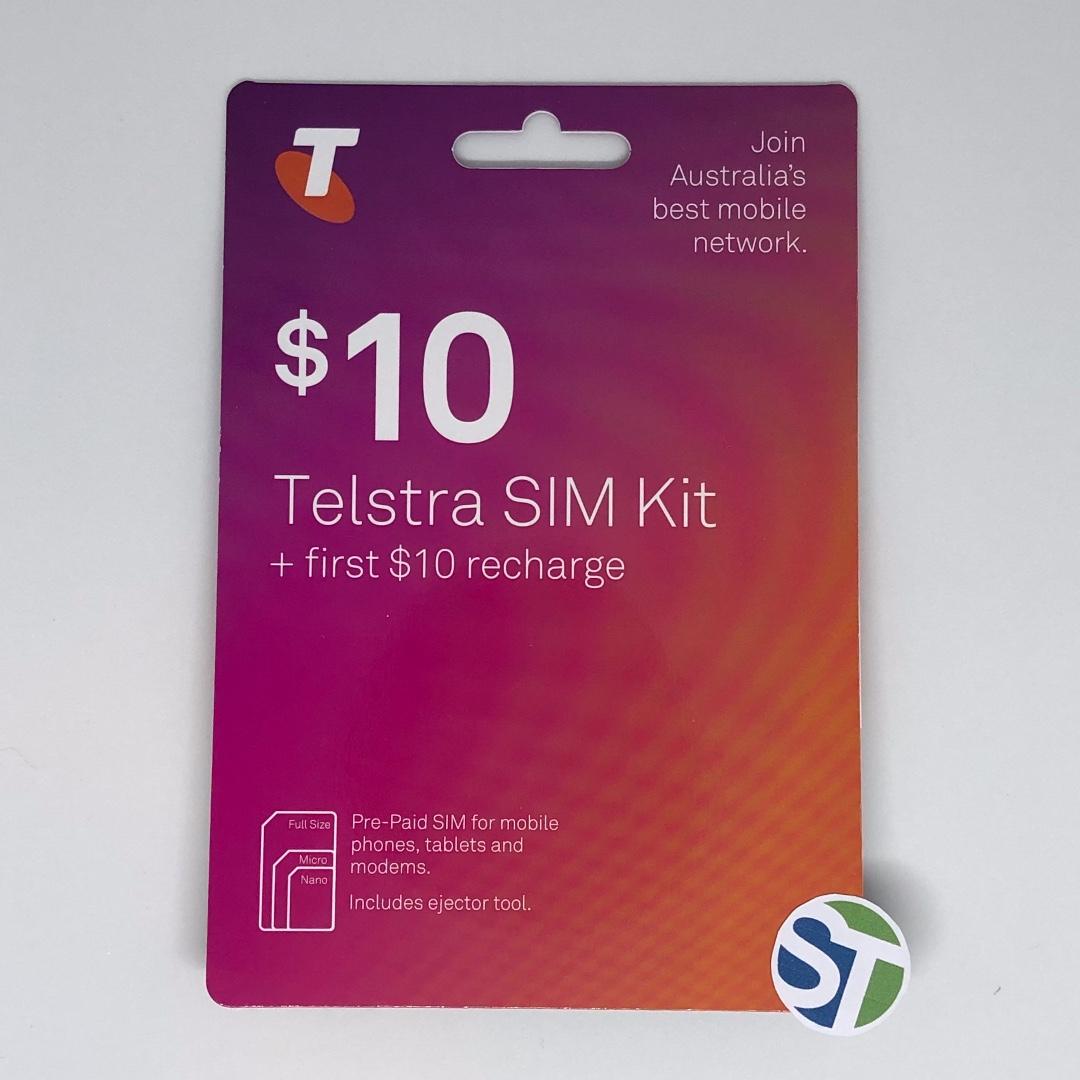 Australia Prepaid SIM Card Telstra 7 days Short Stay 4G Mobile Data ...