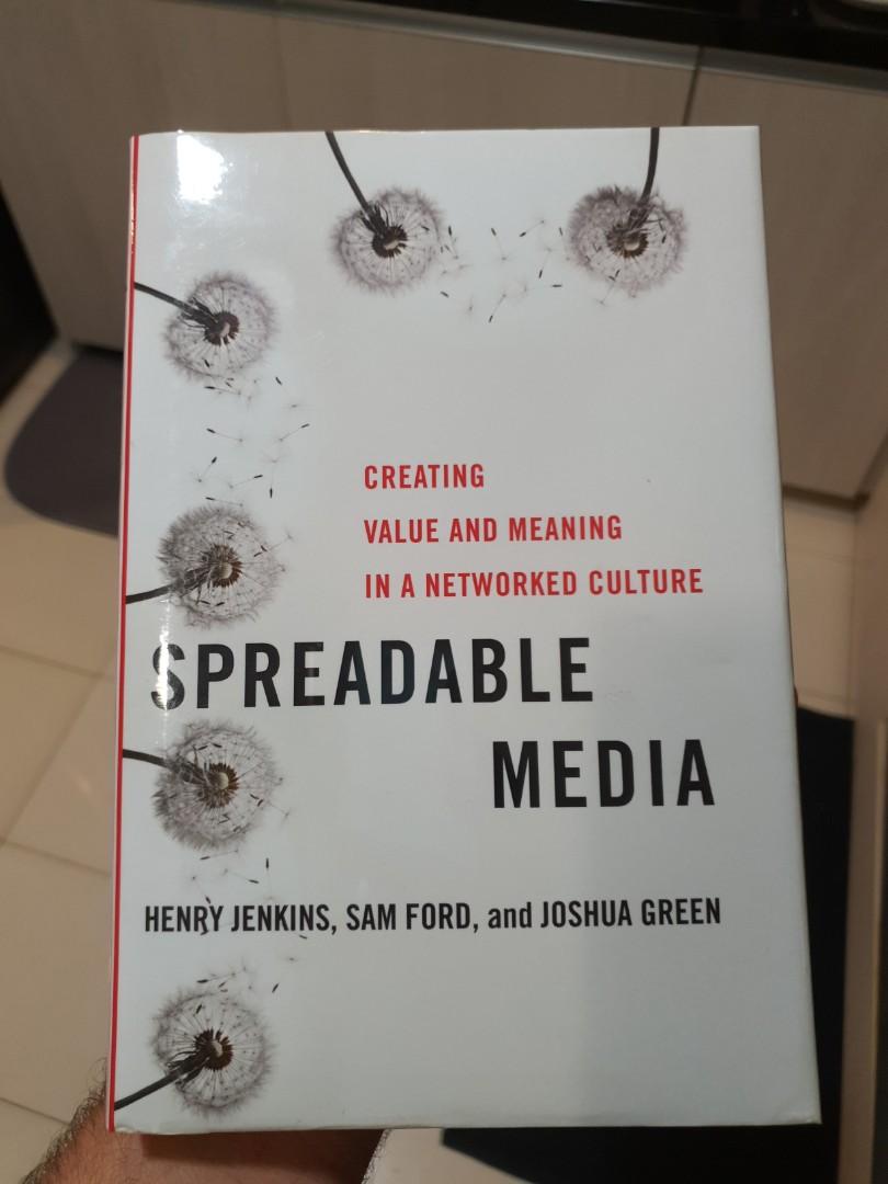 Book branding Spreadable Media marketing, Hobbies & Toys, Books ...