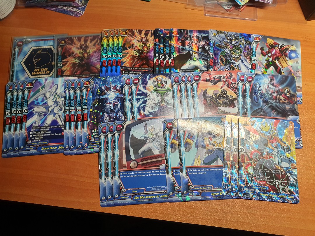 Buddyfight, Old Unfinished Captain Answer Deck, Hobbies & Toys, Toys ...