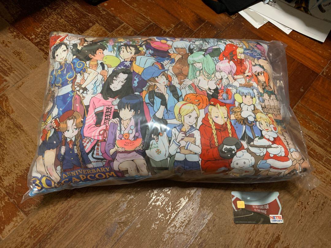 Capcom 30th anniversary Waifu pillow kuji, Video Gaming, Gaming ...