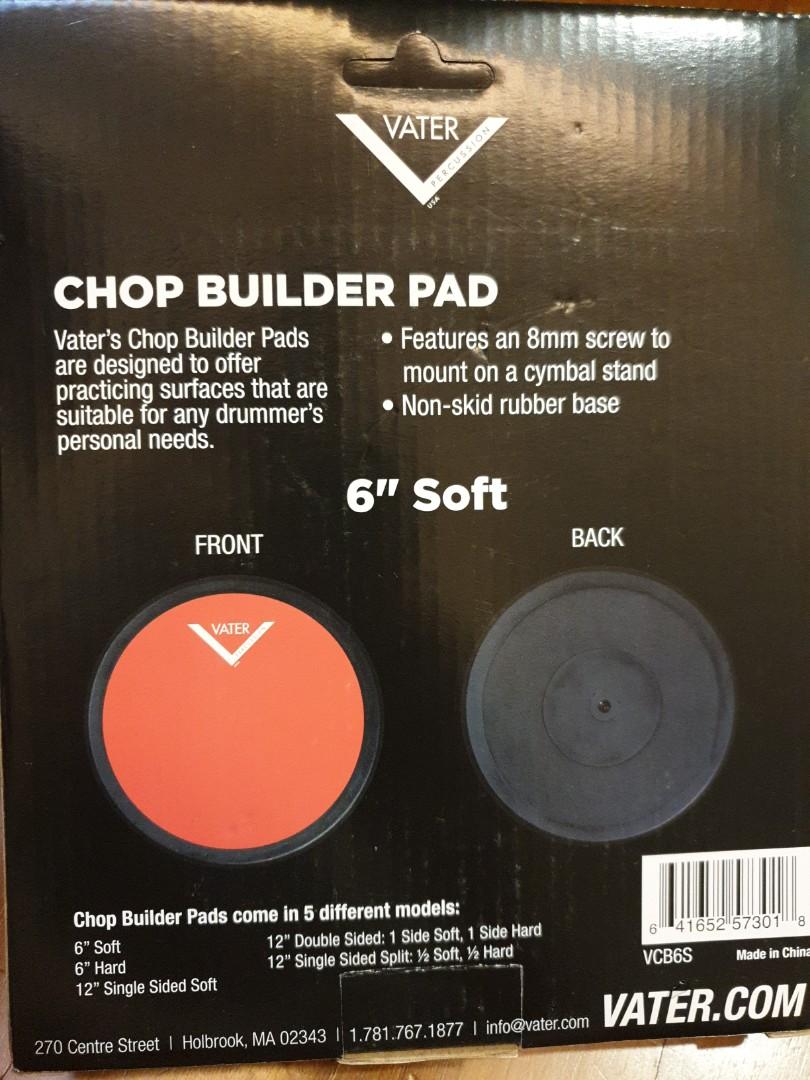 Chop Builder Pad (Practise drum pad), Hobbies & Toys, Music & Media ...