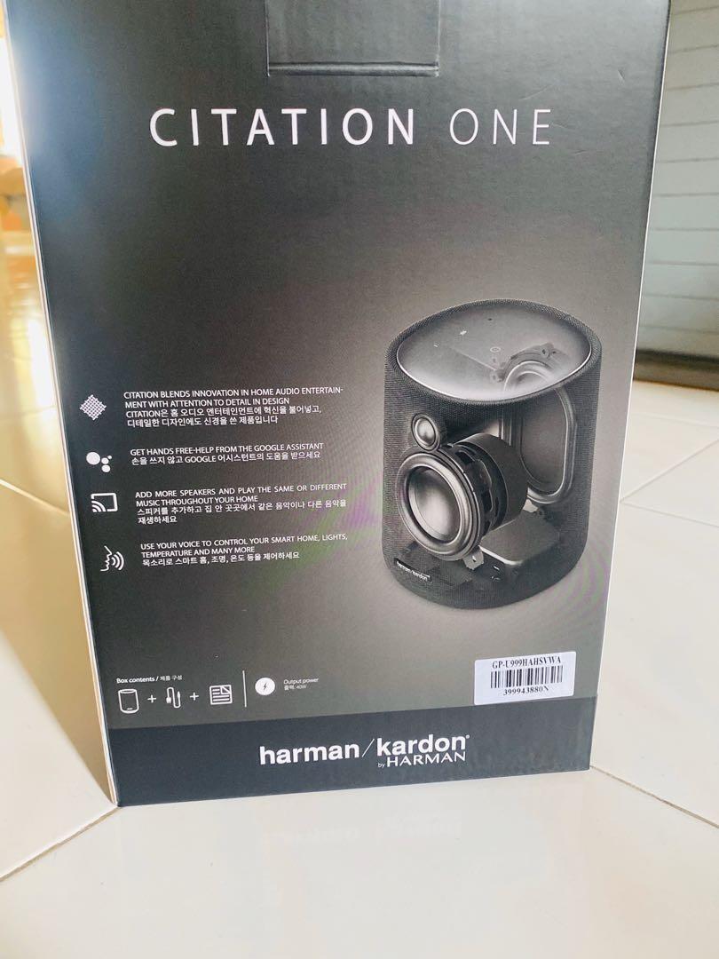 CITATION ONE Bluetooth Speaker, Audio, Soundbars, Speakers & Amplifiers ...