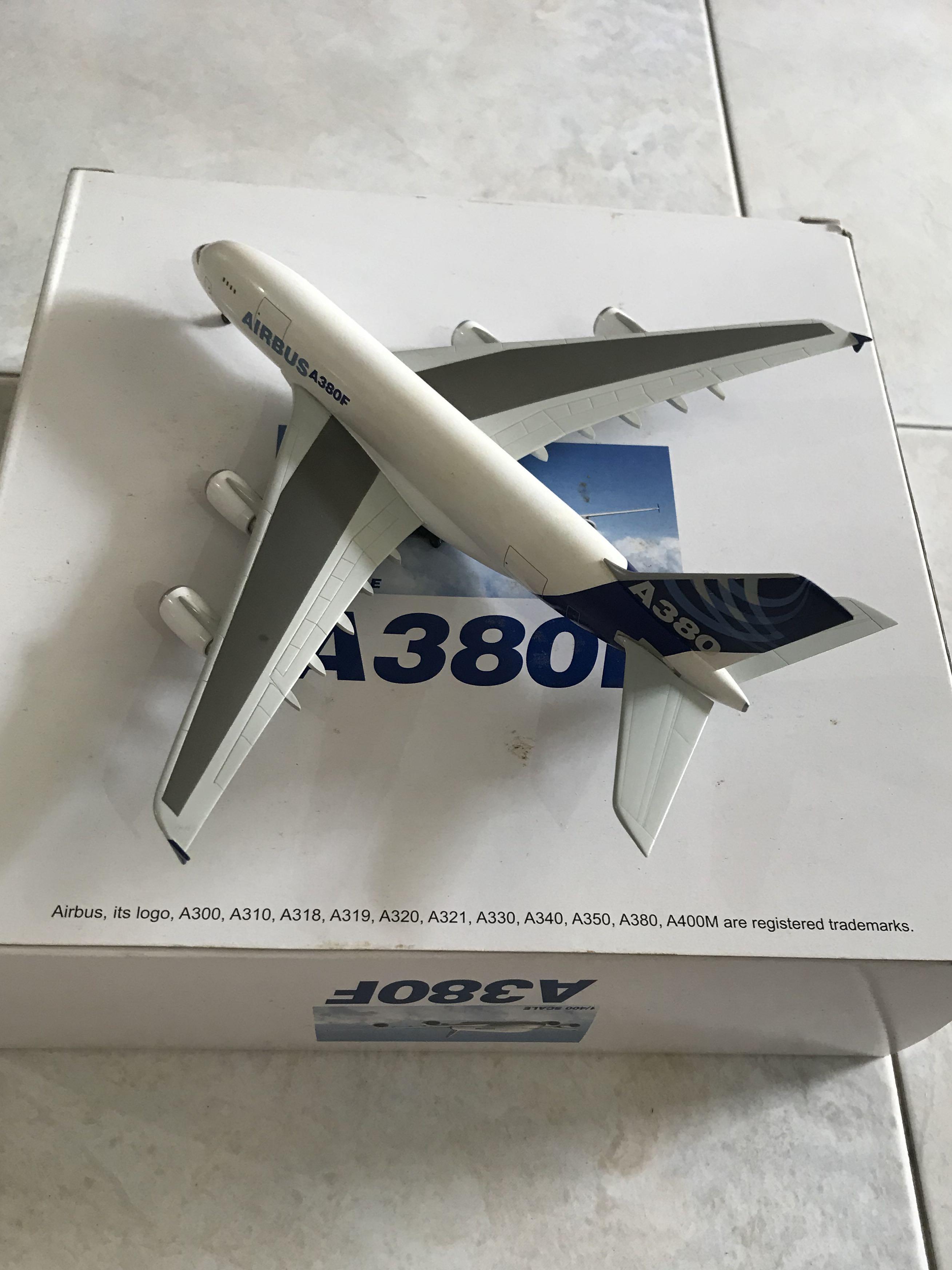 Diecast aircraft model Airbus A380F freighter cargo, Hobbies & Toys ...
