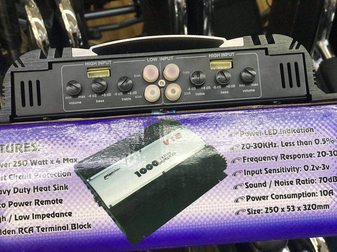 DIGIMAX HIGH POWER AMPLIFIER, Car Accessories, Electronics & Lights on ...