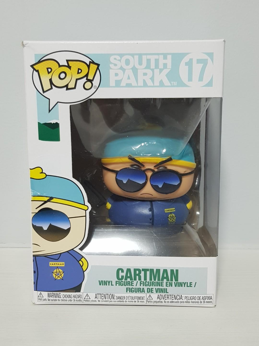 Funko Pop! South Park: Cartman (Cop Police Outfit) #17 "Respect my ...