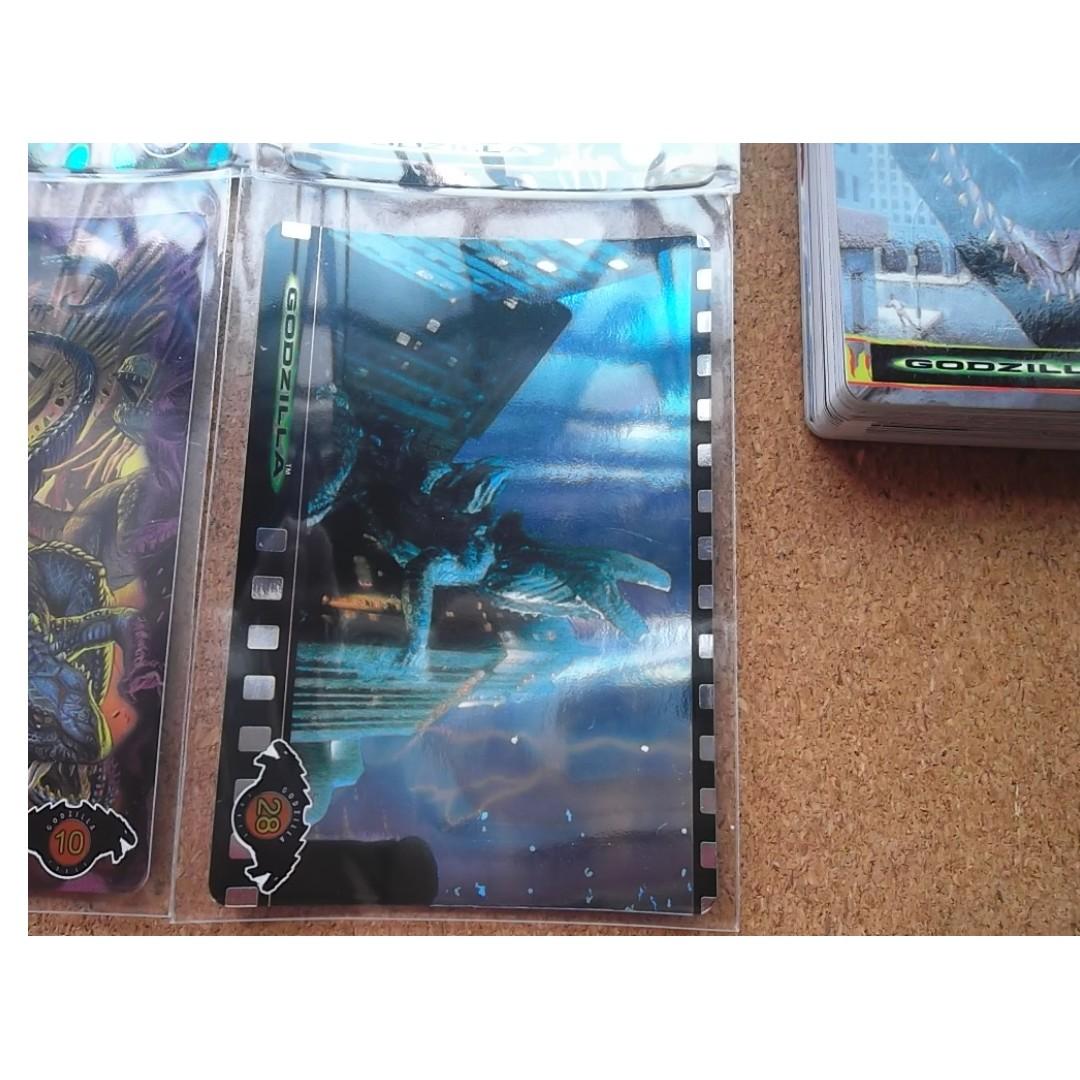 GODZILLA 1998 carddass fullset foil & regular card, Hobbies & Toys ...