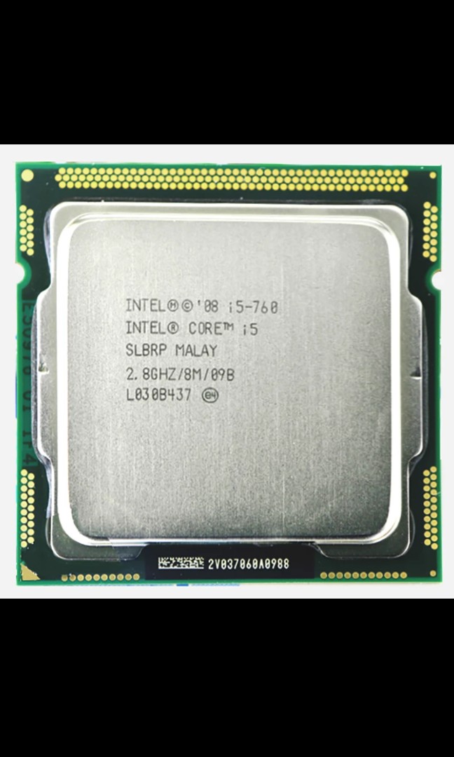 Intel I5 760 Processor Computers And Tech Parts And Accessories Computer