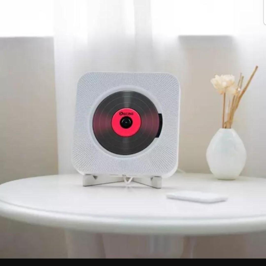KECAG CD Player Wall Mountable Bluetooth Portable Home Audio Boombox ...