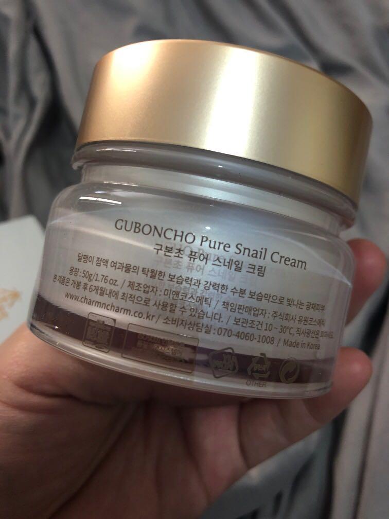 Korean Snail Cream, Beauty & Personal Care, Face, Face Care on Carousell