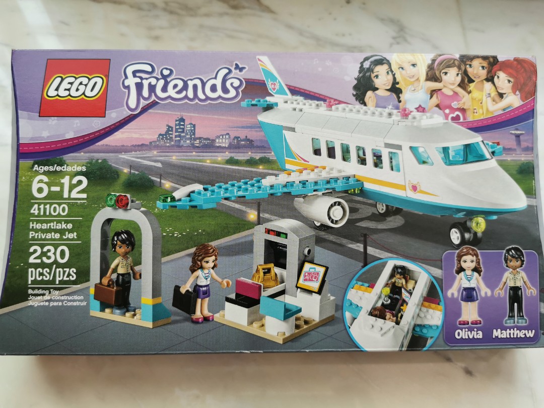 Lego Friends Heartlake Private Jet 41100, Hobbies & Toys, Toys & Games ...