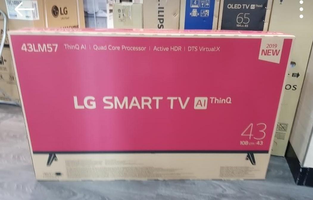 LG 43 inch TV box., TV & Home Appliances, TV & Entertainment, TV on ...