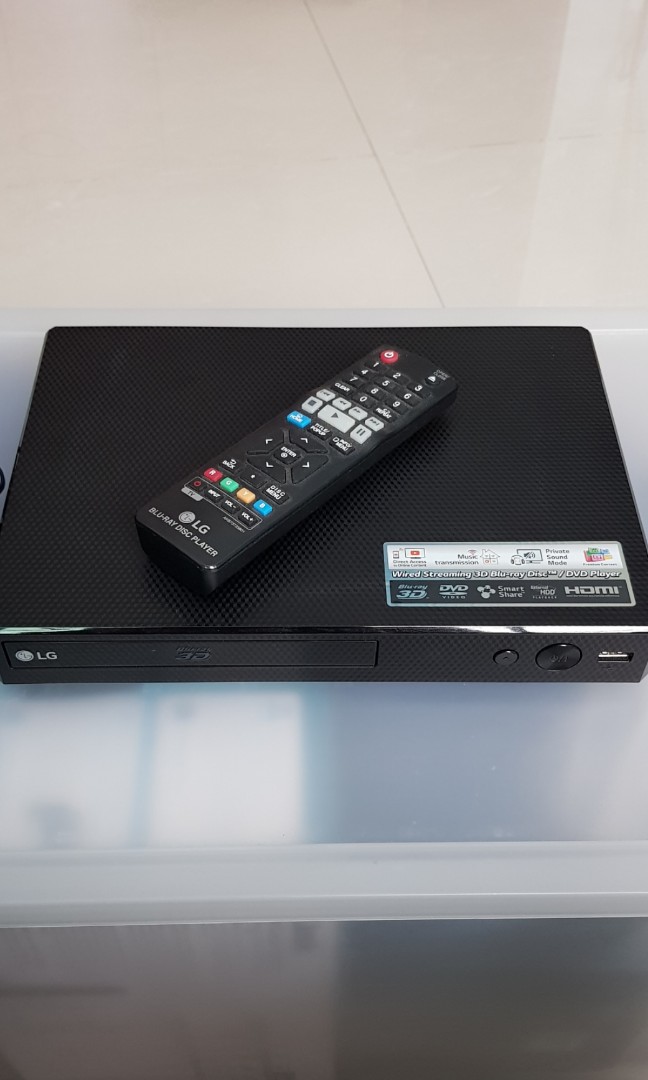 LG Bluray player, TV & Home Appliances, TV & Entertainment, Blu-Ray ...
