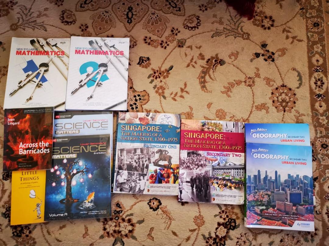 Lower Secondary Textbooks, Hobbies & Toys, Books & Magazines, Textbooks ...