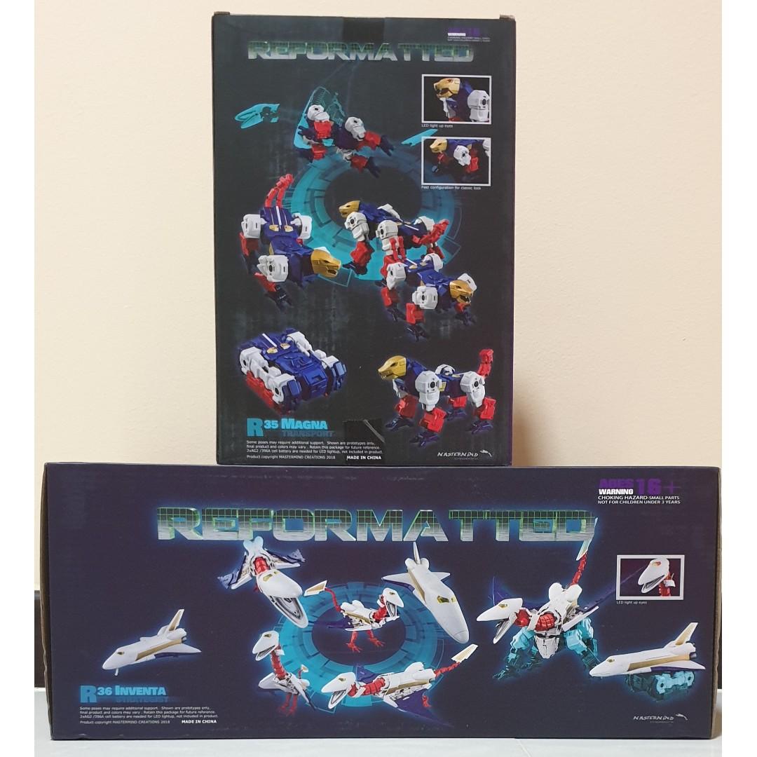 Mastermind Creations MMC Magna & Inventa (3rd Party Transformers ...