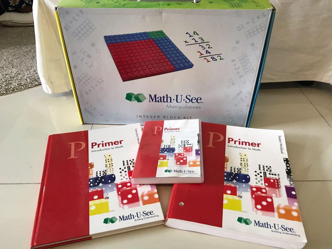 Math-U-See Primer Set ( Manipulatives SOLD), Hobbies & Toys, Books ...