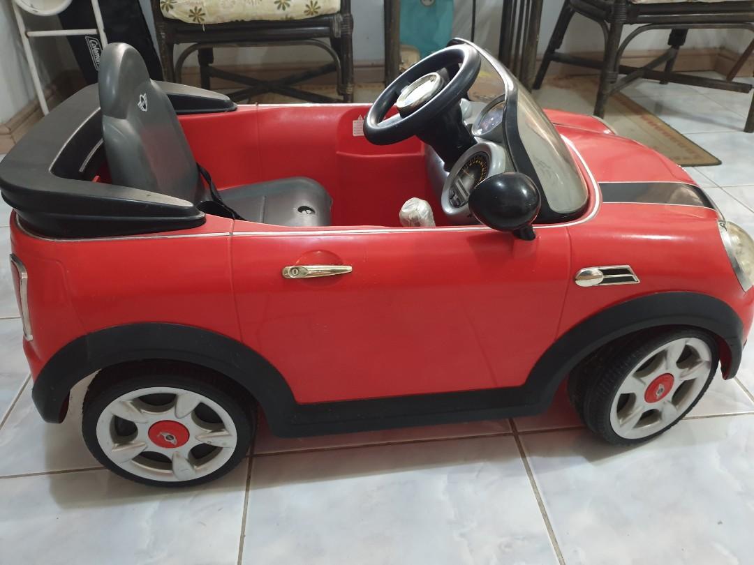 Mini Cooper car for kids, Hobbies & Toys, Toys & Games on Carousell