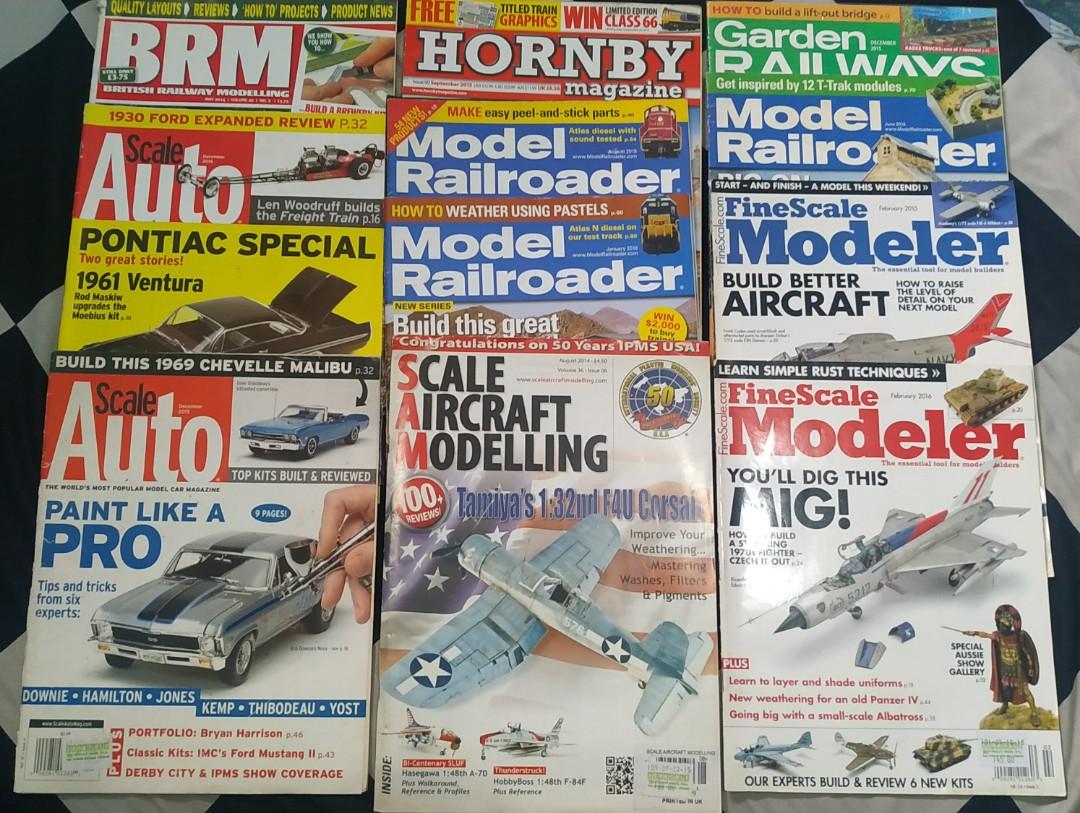 Modeler / Model kit Magazine - assorted, Hobbies & Toys, Books ...