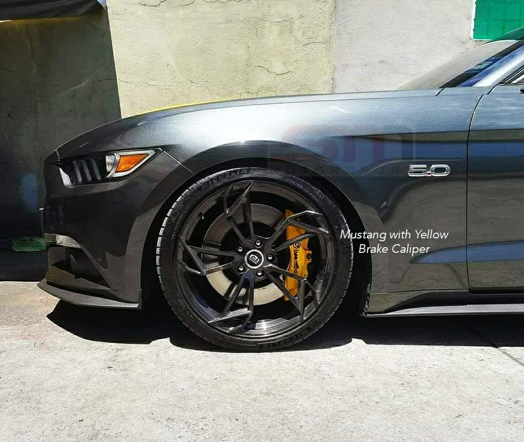 Mustang Brake Caliper Painting any logo, wording, color, Auto ...