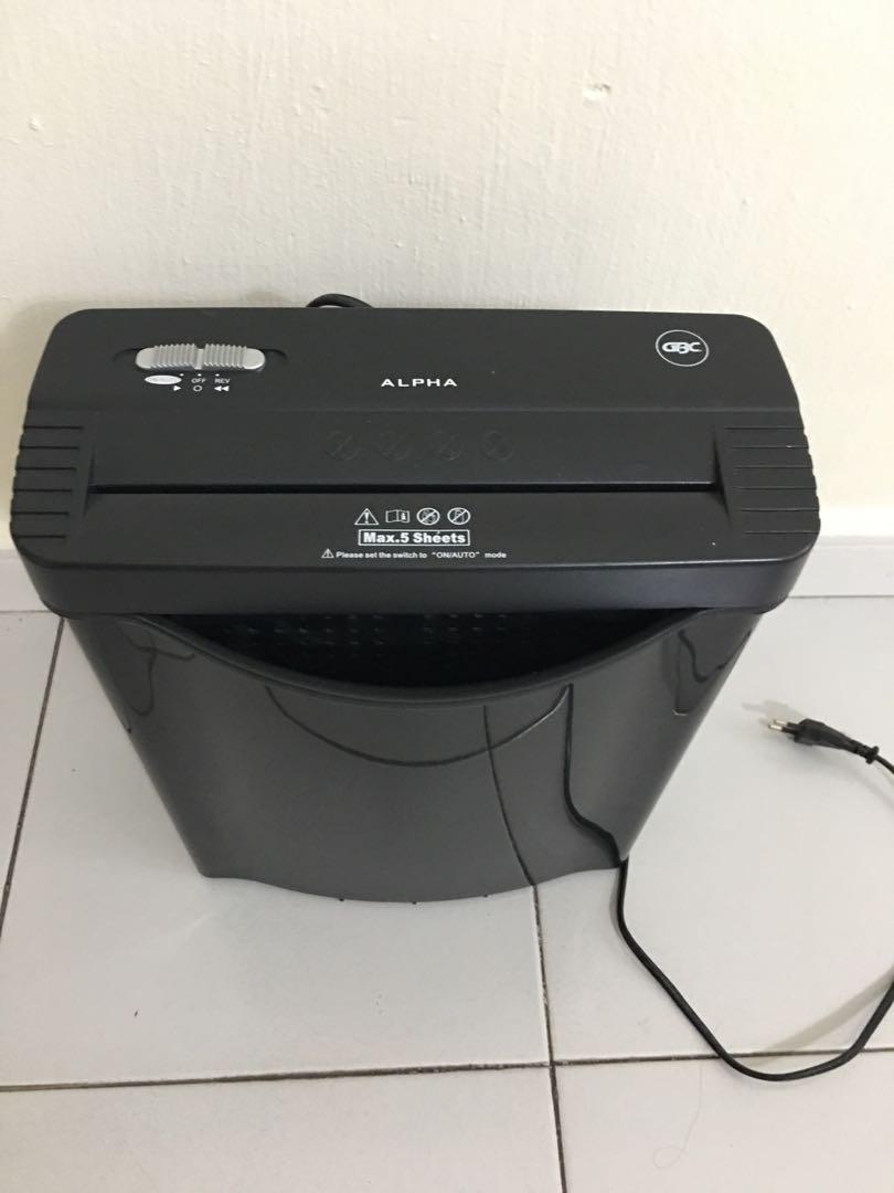 Paper Shredder, Hobbies & Toys, Stationery & Craft, Stationery & School ...